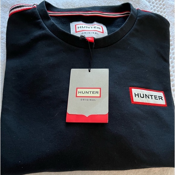 Hunter | Sweaters | Nwt Hunter Oversized Striped Arm Sweatshirt | Poshmark